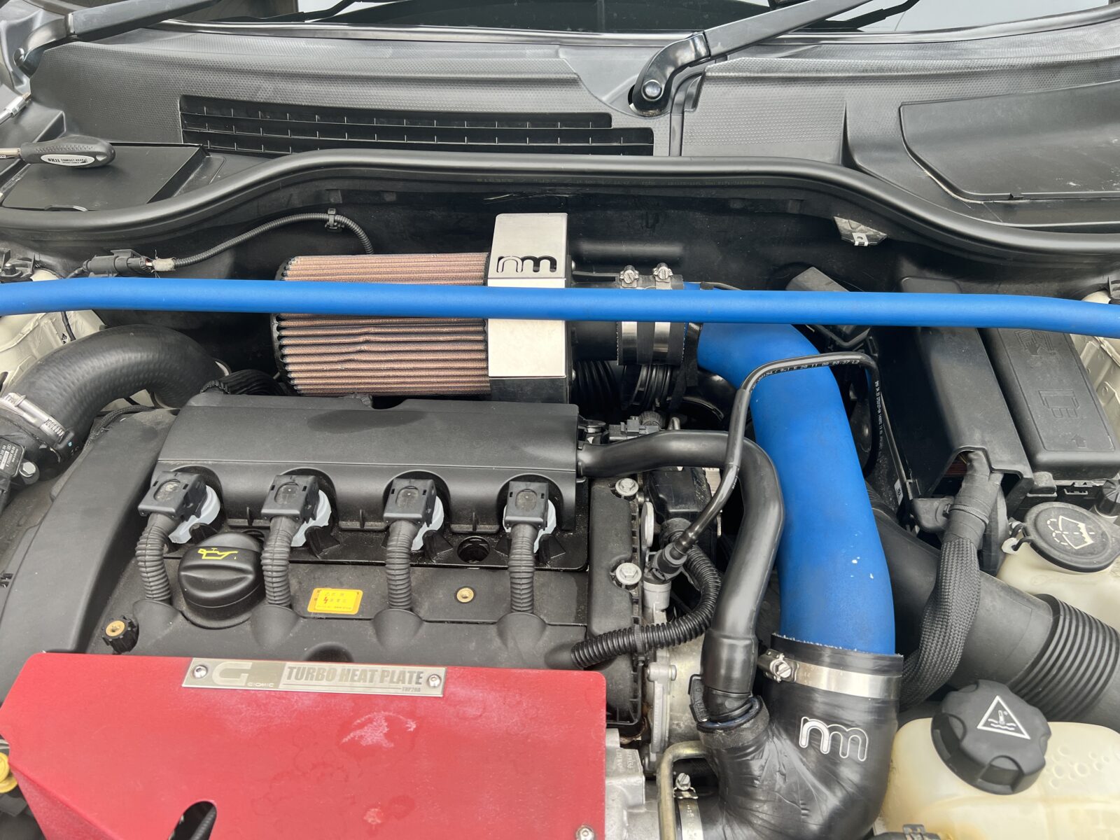 BMW MINI R56 GIOMICターボ、タービン遮熱板取り付け方法です | コプリンブログ