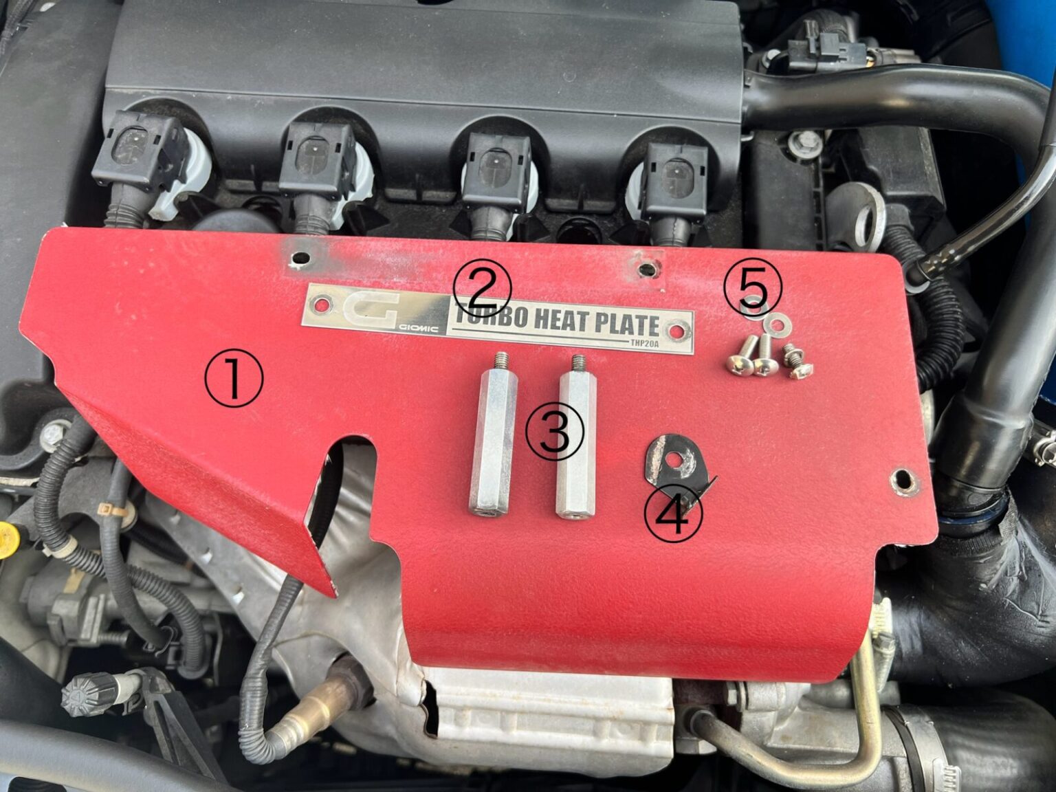 BMW MINI R56 GIOMICターボ、タービン遮熱板取り付け方法です | コプリンブログ