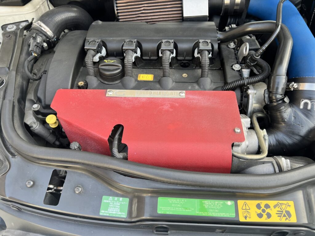 BMW MINI R56 GIOMICターボ、タービン遮熱板取り付け方法です | コプリンブログ